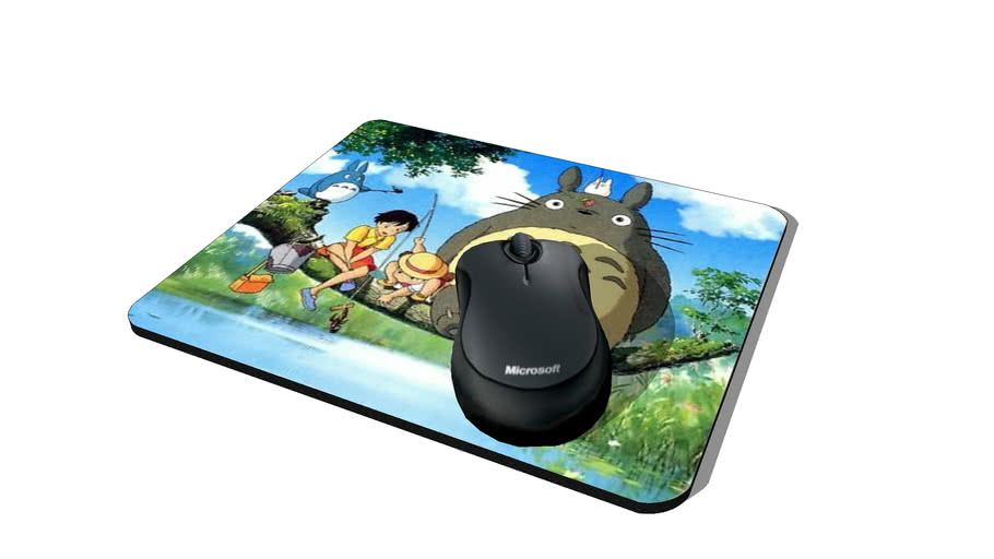 Mouse pad Totoro / Tapis de souris Totoro | 3D Warehouse