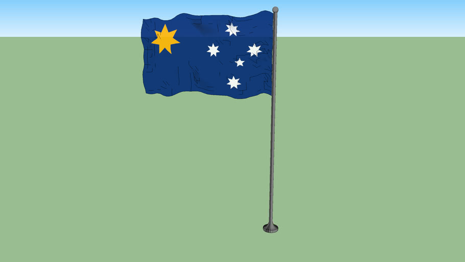 Flag of the Republic of Australia | 3D Warehouse