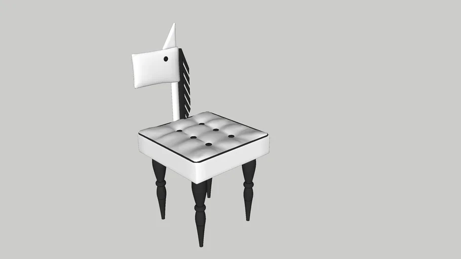 classic horse chair | 3D Warehouse
