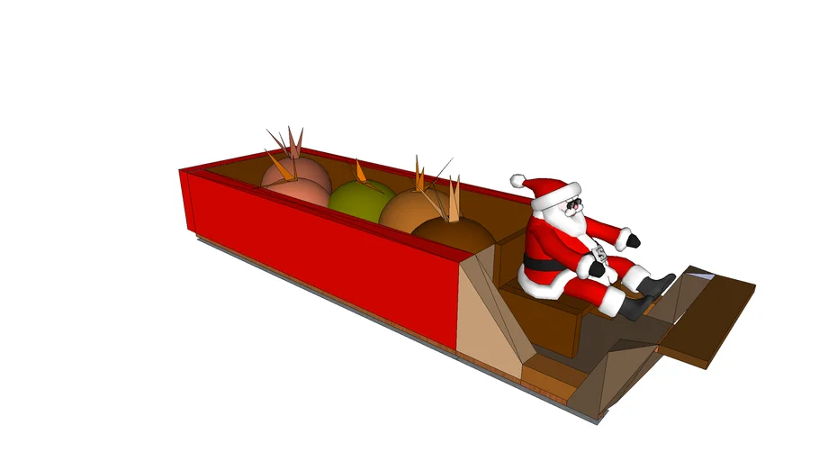 Santa's Sleigh | 3D Warehouse