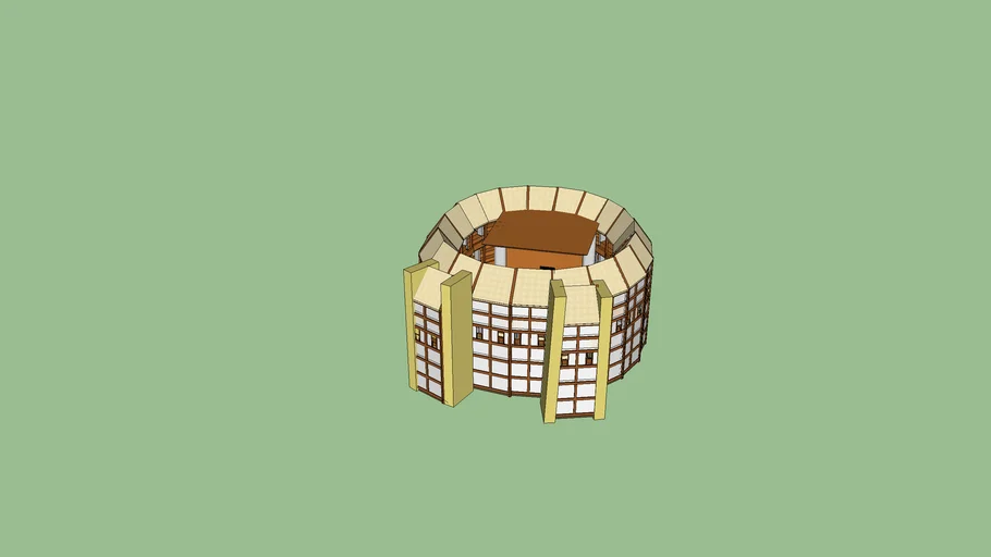 Shakespeare's Globe Theatre | 3D Warehouse