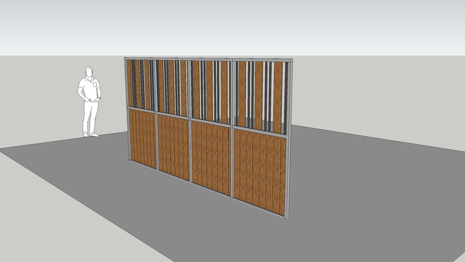 Wood Fence | 3D Warehouse