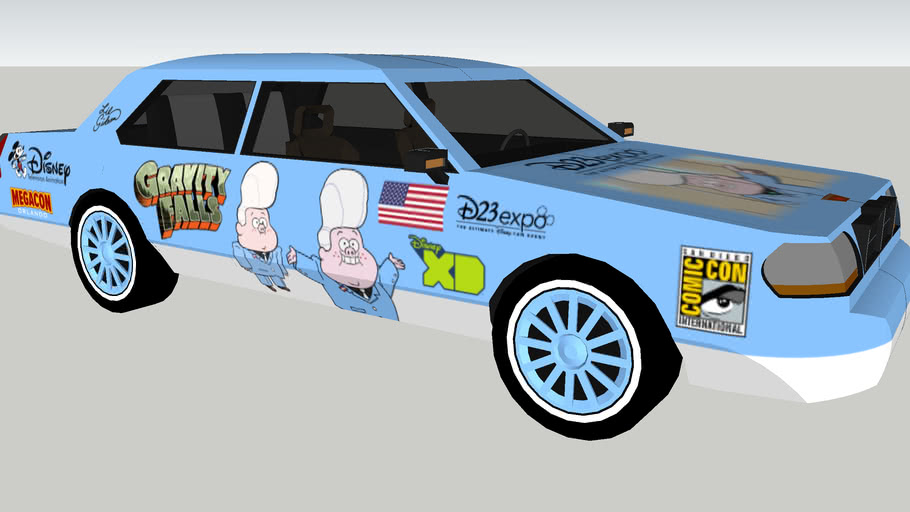 Gravity Falls Gideon Gleeful Car | 3D Warehouse