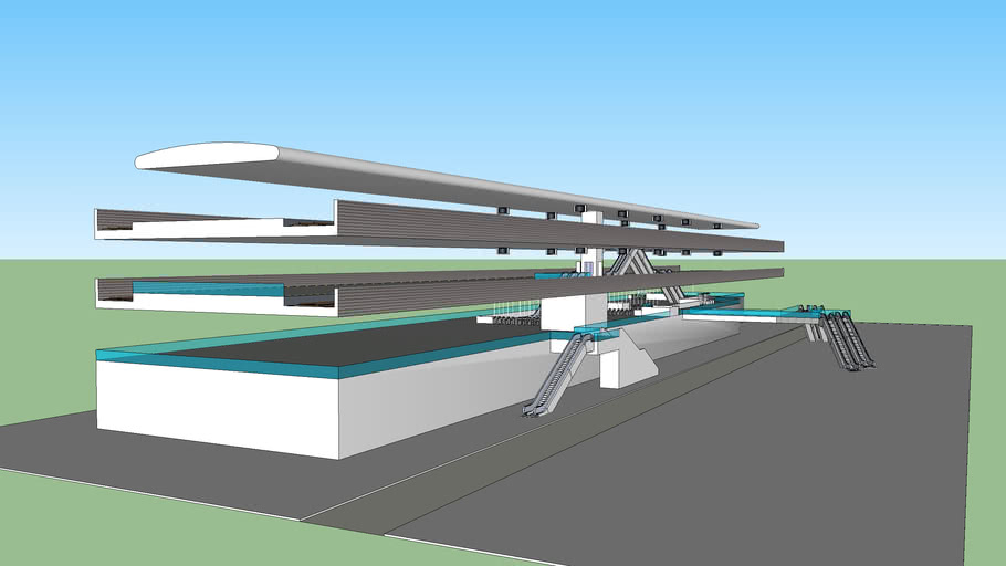 MRT/LRT Station | 3D Warehouse