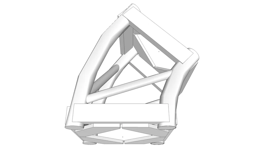 12' A-Type truss 45D curved truss | 3D Warehouse