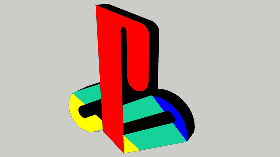Playstation logo | 3D Warehouse