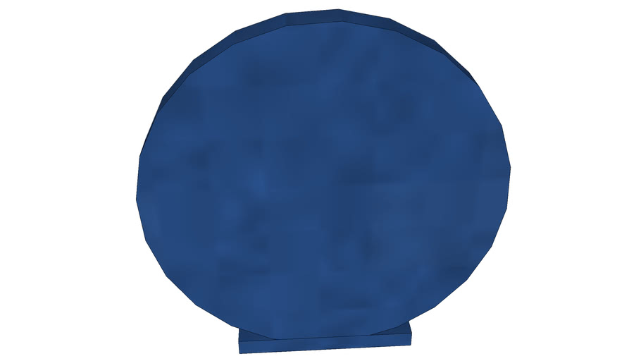 Blue IPSC Plate | 3D Warehouse