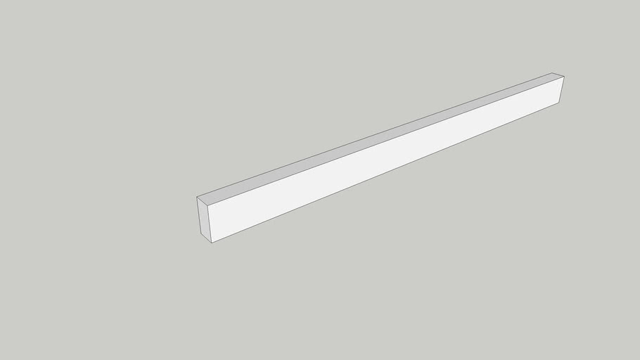Linear Light 9'7x4' | 3D Warehouse