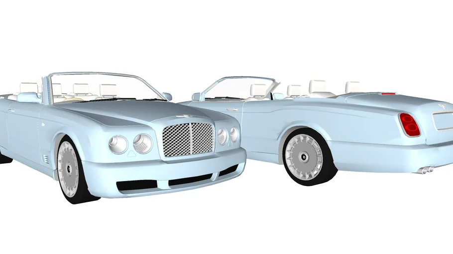 2012 Bentley Brooklands Cabriolet (Convertible) | 3D Warehouse