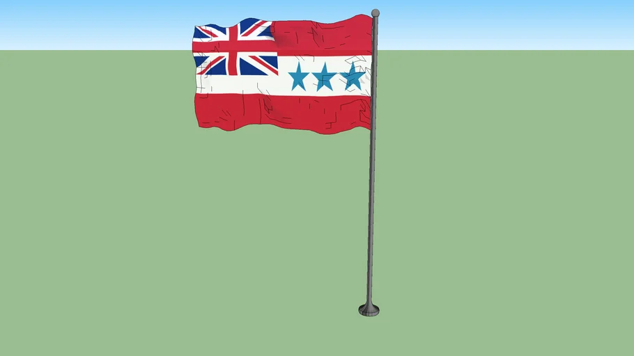 Flag of Rarotonga | 3D Warehouse