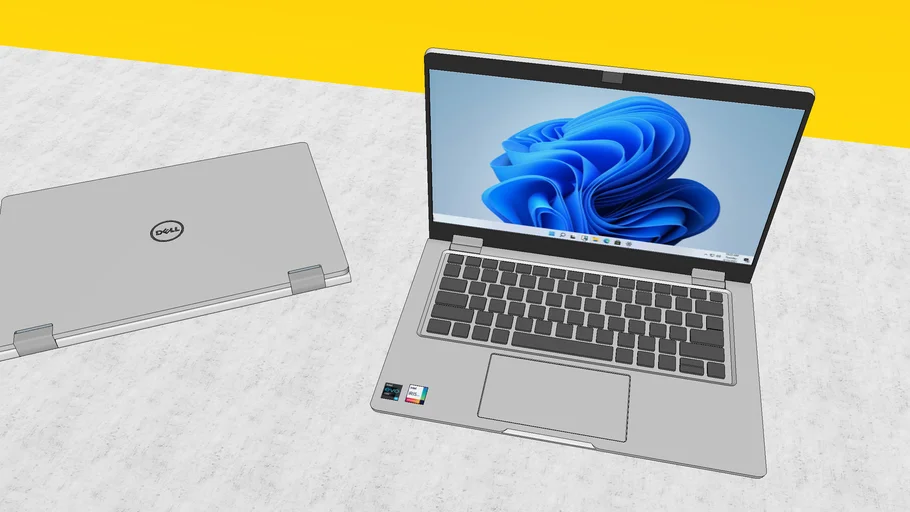 Laptop Dell Latitude 5320 | 3D Warehouse