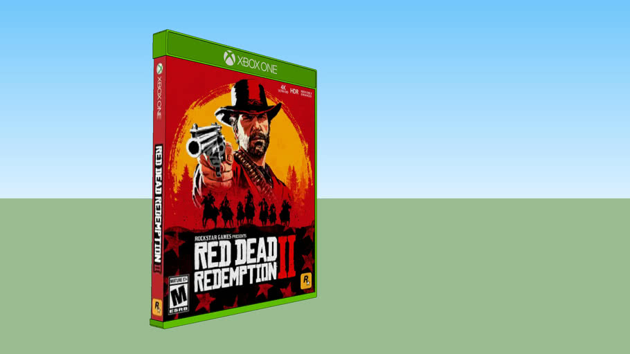 Red Dead Redemption 2 Xbox One Cases (2-Disc Set) | 3D Warehouse