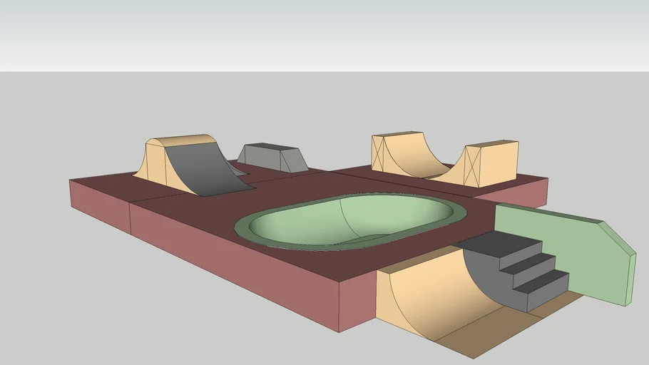 Skatepark | 3D Warehouse