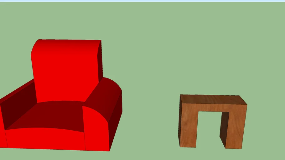 Red sof V1.2 | 3D Warehouse