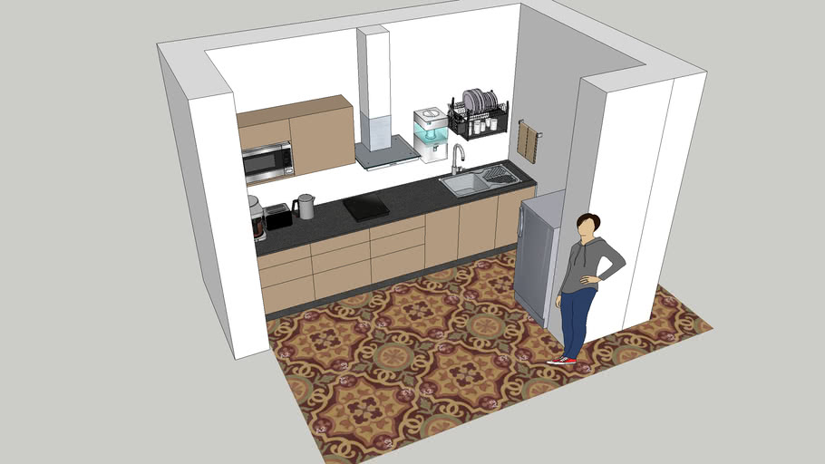 D3 Kitchenette | 3D Warehouse