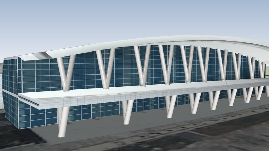 Chennai Int.Airport International terminal | 3D Warehouse