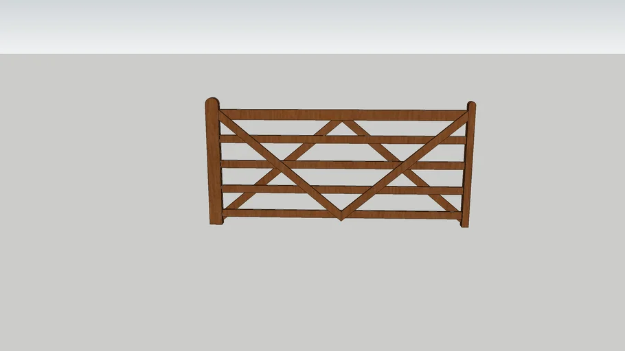 5 Bar Gate | 3D Warehouse