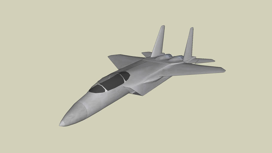 McDonnell Douglas F-15 Eagle | 3D Warehouse