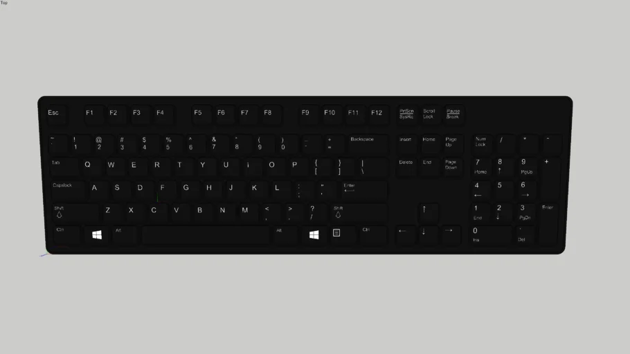 Keyboard | 3D Warehouse