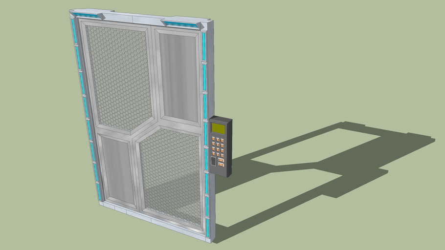Futuristic Door | 3D Warehouse