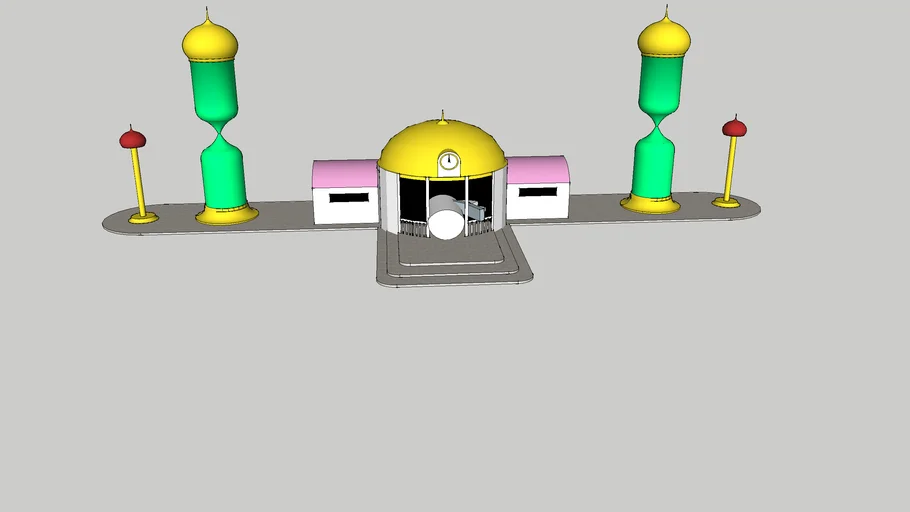 Hyperbolic Time Chamber | 3D Warehouse