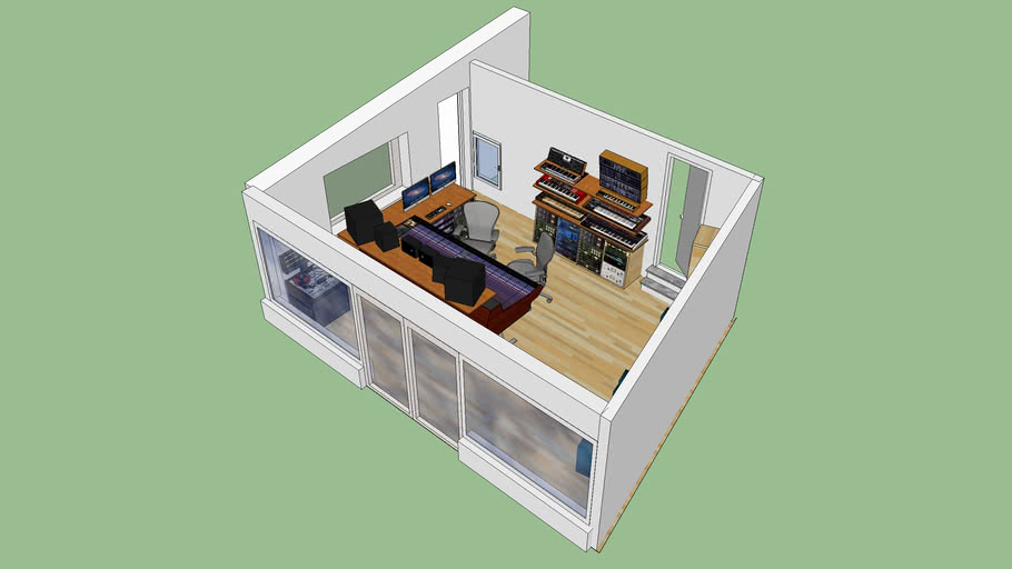 Recording Studio - Control Room | 3D Warehouse