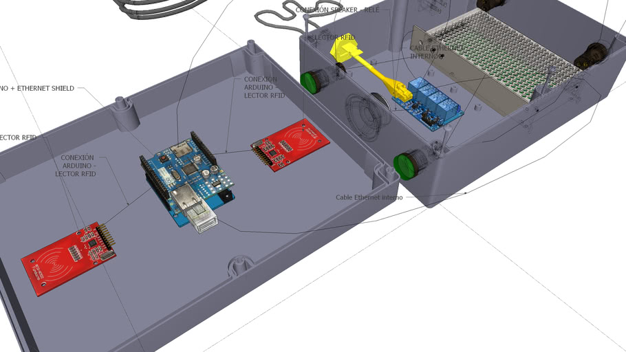 3D MODEL RFID | 3D Warehouse