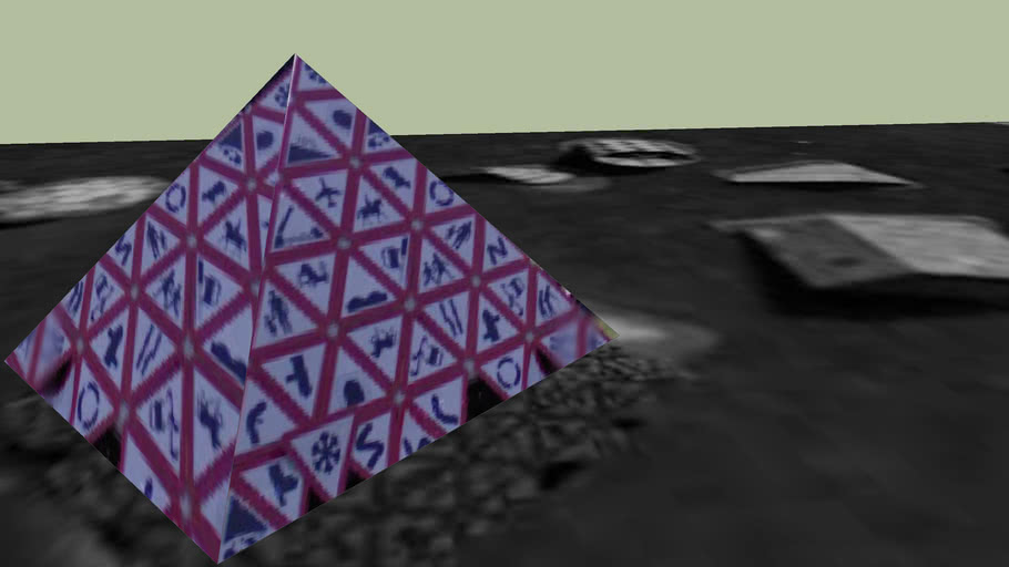 Magic roundabout pyramid cardiff | 3D Warehouse