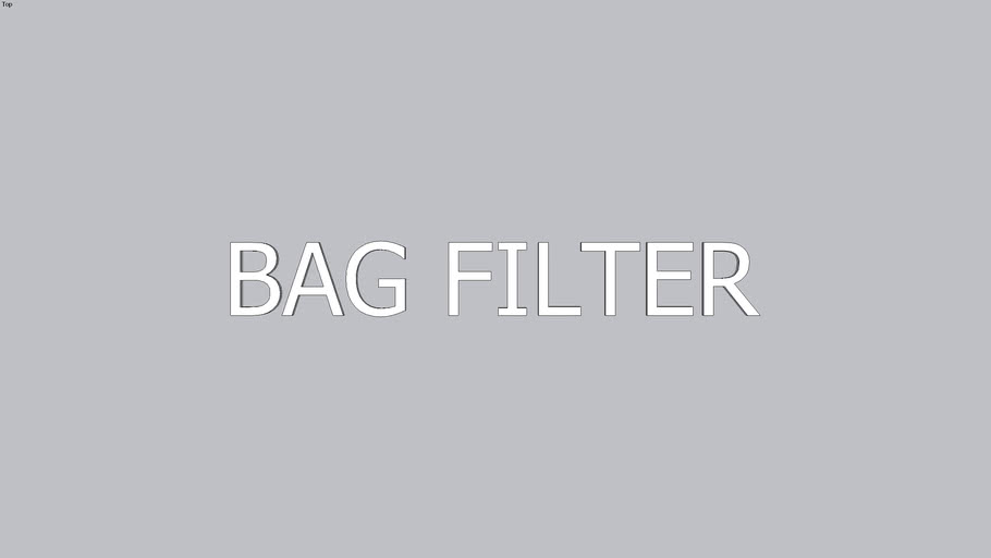 bag filter | 3D Warehouse