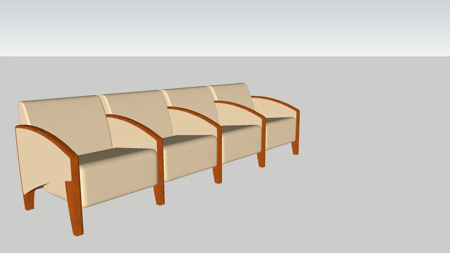 Curve (4 seater) | 3D Warehouse