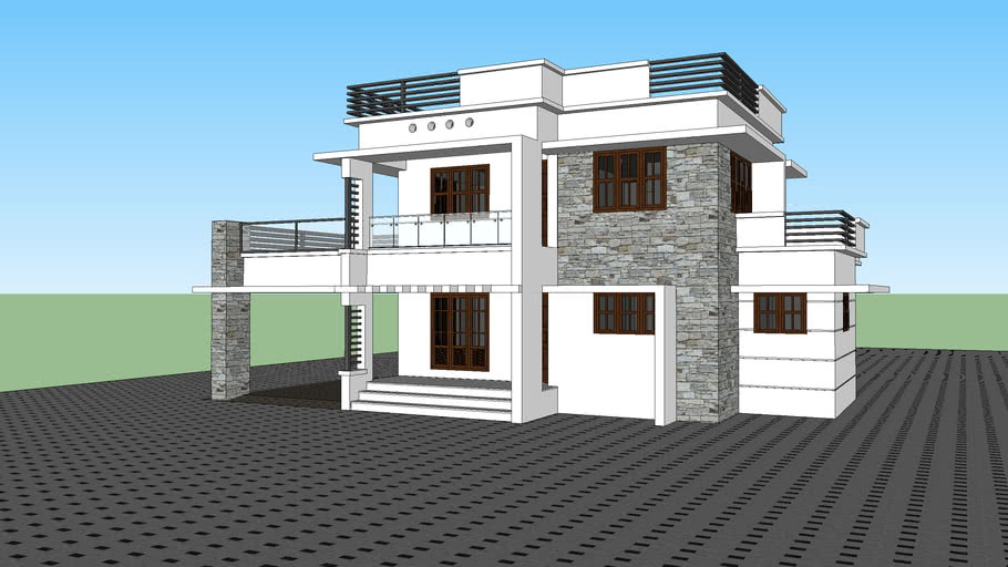 RESIDENTIAL DOUBLE STORY | 3D Warehouse