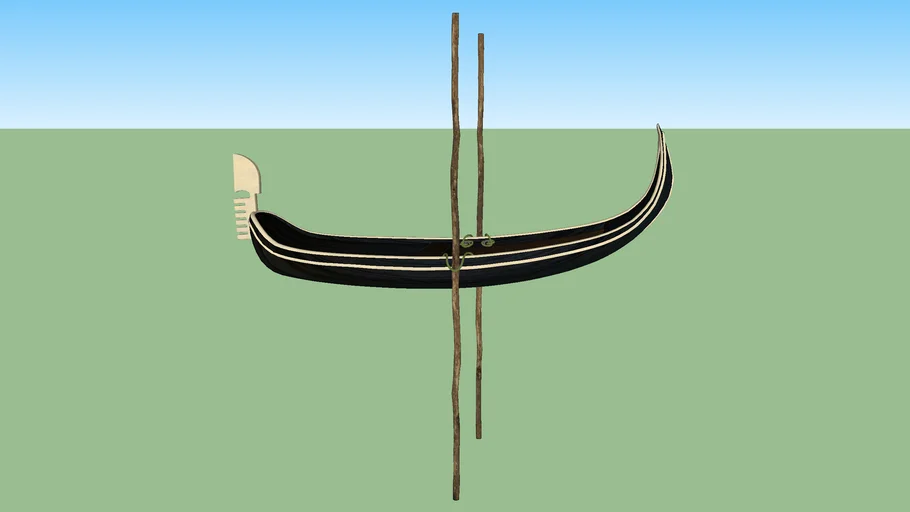 Gondol, Venedik Kayığı - Gondola, Venetian Boat | 3D Warehouse