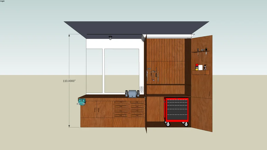 Garage Cabinet | 3D Warehouse
