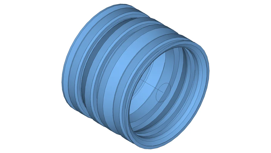 DN250 PVC FLEXMUFFE - Pipelife | 3D Warehouse