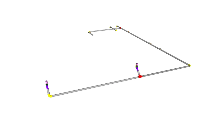 Chamber piping Line | 3D Warehouse