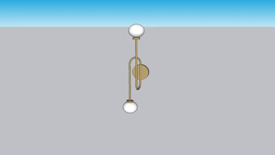 Zani Wall Sconce | 3D Warehouse