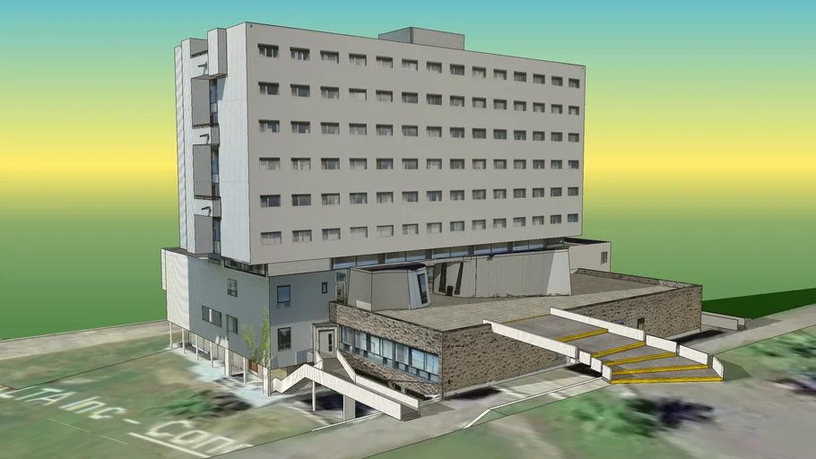 CNDF - Résidence De-La-Mennais | 3D Warehouse