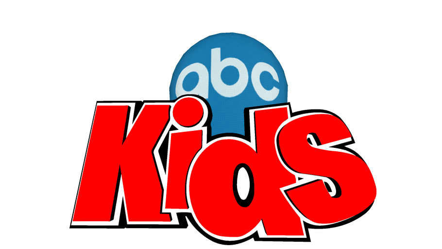 ABC Kids (US) logo ver. 2 | 3D Warehouse