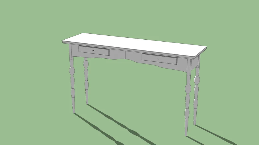 Fancy Tapered Table | 3D Warehouse