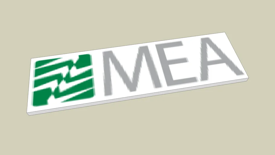 MEA Logo - Sketchup 6 | 3D Warehouse
