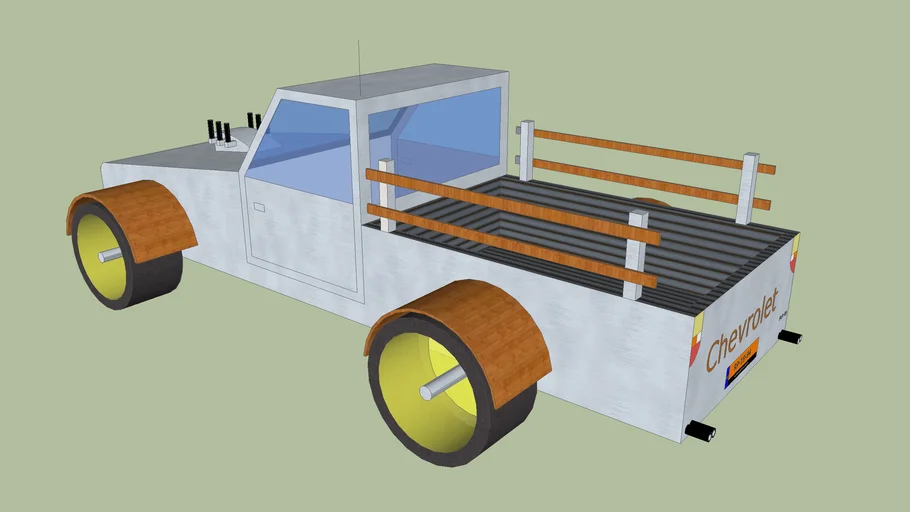 Auto, Pick-up | 3D Warehouse