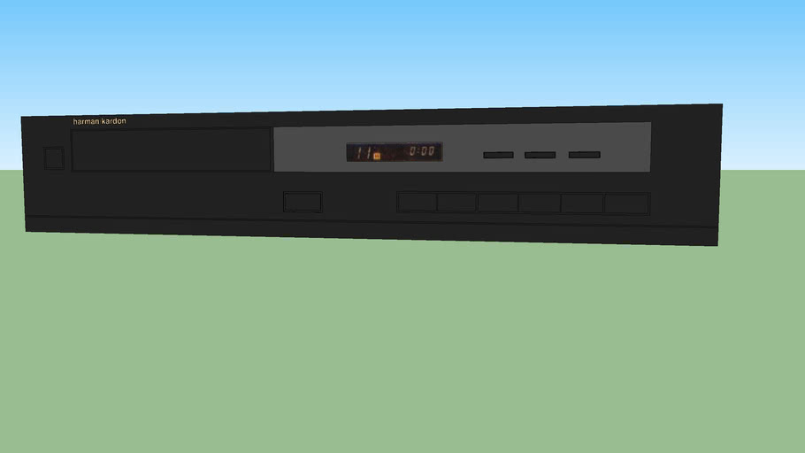 Harman/Kardon CD player | 3D Warehouse