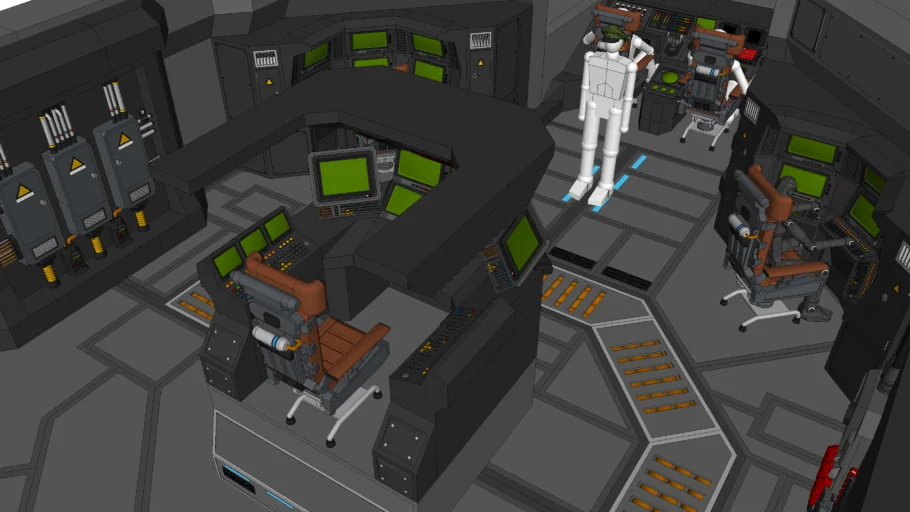Starship Cockpit | 3D Warehouse