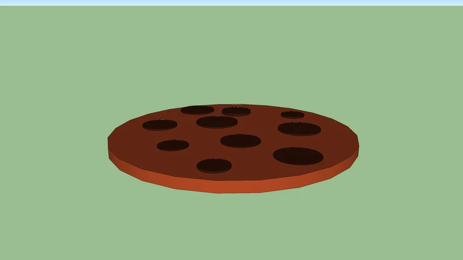 Chocolate Chip Cookie | 3D Warehouse