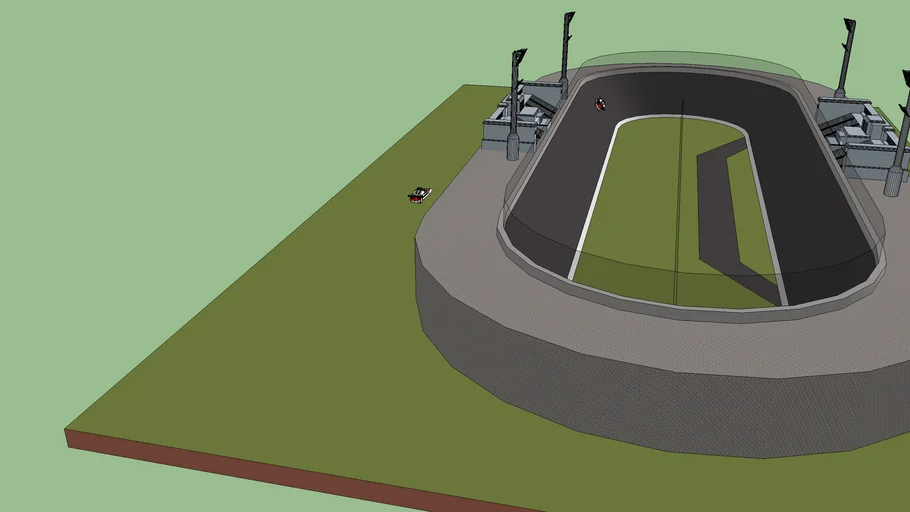 Car and Track | 3D Warehouse