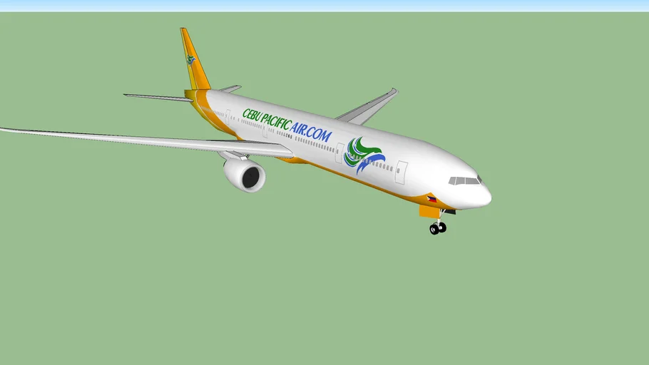 Cebu Pacific Boeing 777-300ER | 3D Warehouse