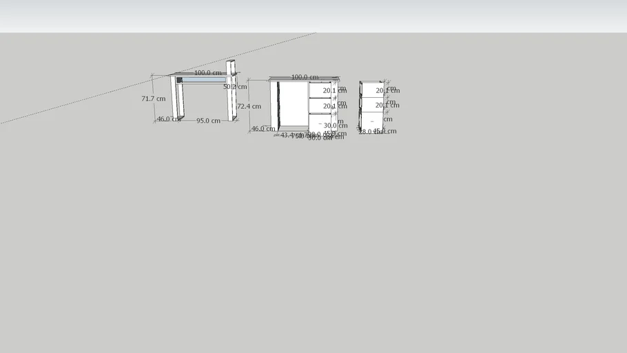 Drawer shelf | 3D Warehouse