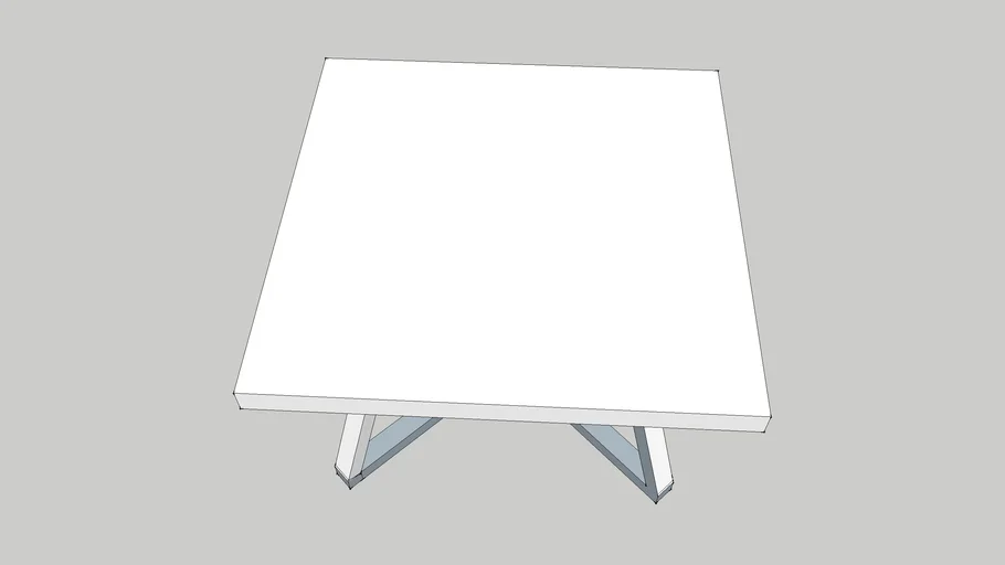 square table | 3D Warehouse