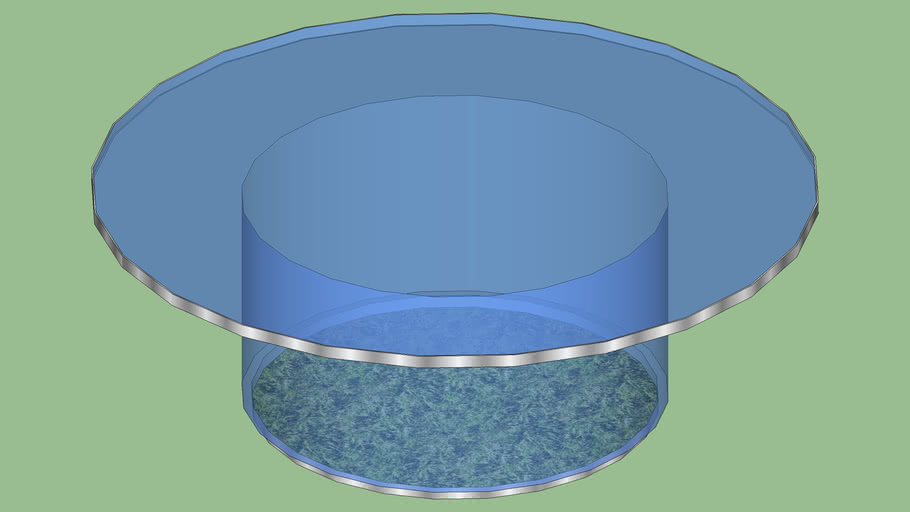 Round Fish Tank Table | 3D Warehouse