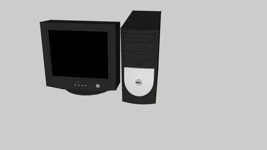 DELL computer | 3D Warehouse